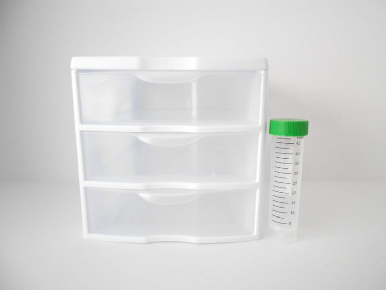 Small 3 Drawer Lab Benchtop Storage Unit ⋆ Morganville Scientific