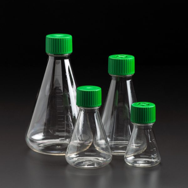 Celltreat PETG 500 mL Erlenmeyer Flasks ⋆ Morganville Scientific